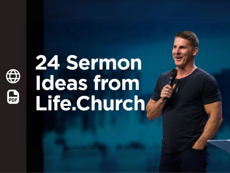 24 Sermon Series Ideas from Life.Church - Explore Grow Go